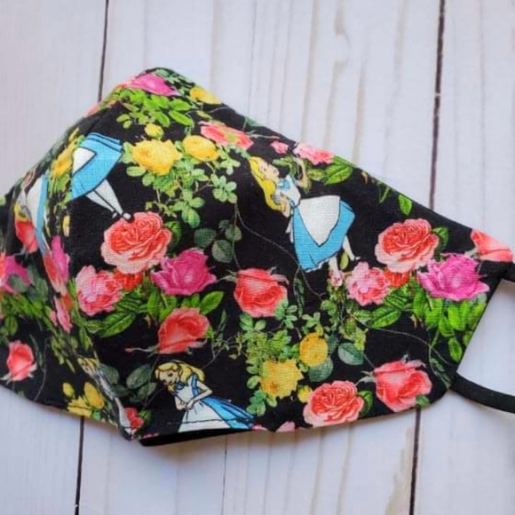 Handmade | Accessories | Alice Face Mask Alice In The Wonderland | Poshmark